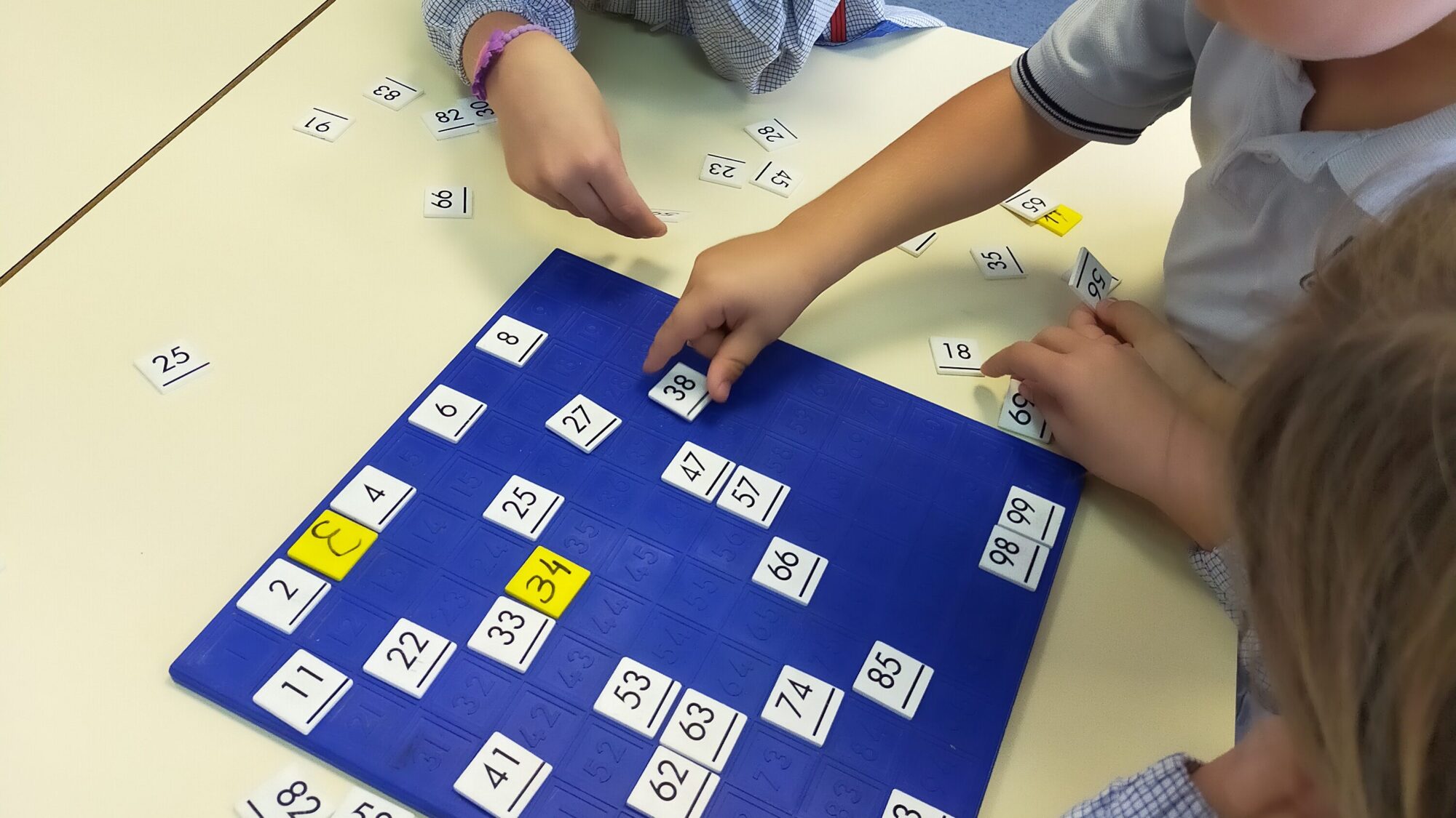 Trabajamos con matemáticas manipulativas en el segundo ciclo de infantil